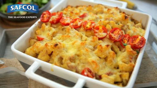 Tuna cherry tomato mac ‘n’ cheese - Safcol