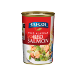 Safcol Wild Alaskan Red Salmon 415g - Safcol